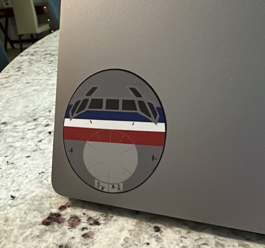 American Airlines MD-80 Sticker - Etsy