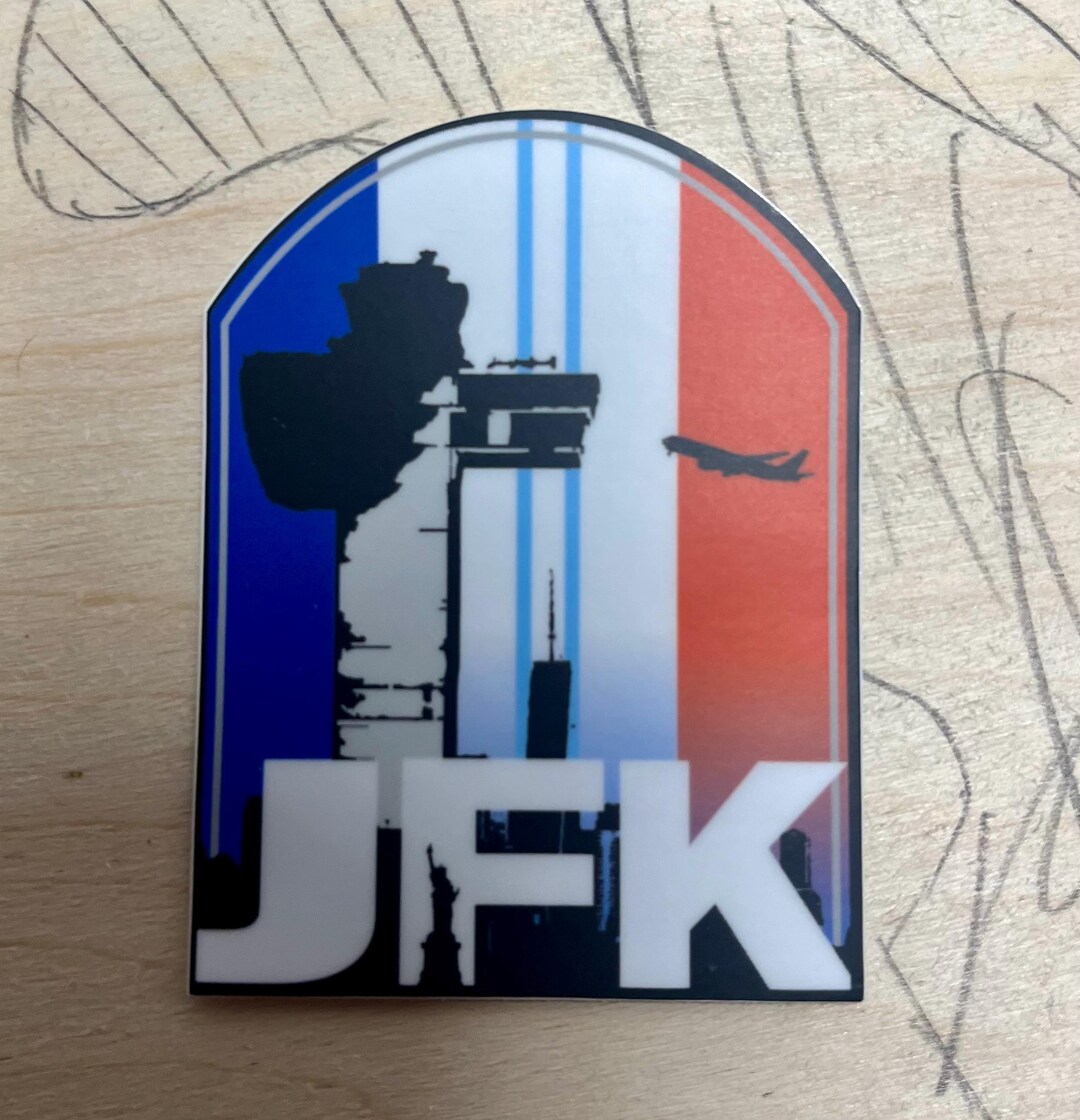 JFK (new York) Airport Sticker - Etsy