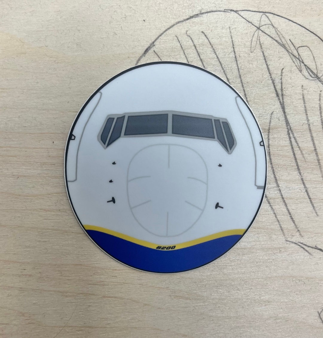 Ryanair Boeing 737 MAX Nose Sticker - Etsy