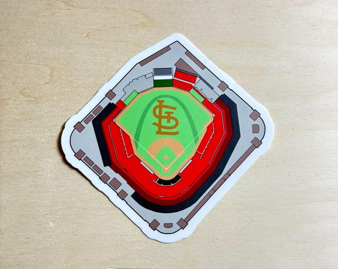Busch Stadium (cardinals) Sticker - Etsy