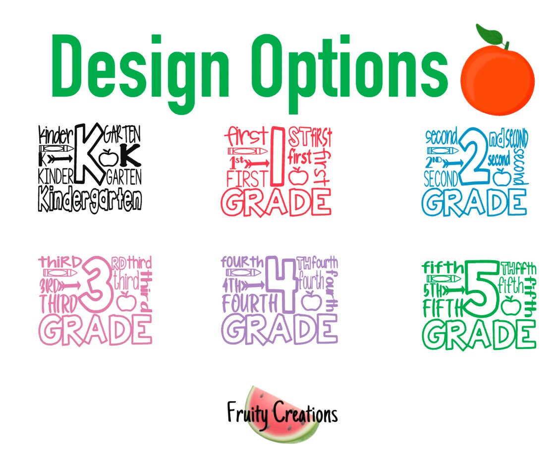 Grade Level Sticker Teacher Sticker Waterbottle Sticker Laptop Sticker ...