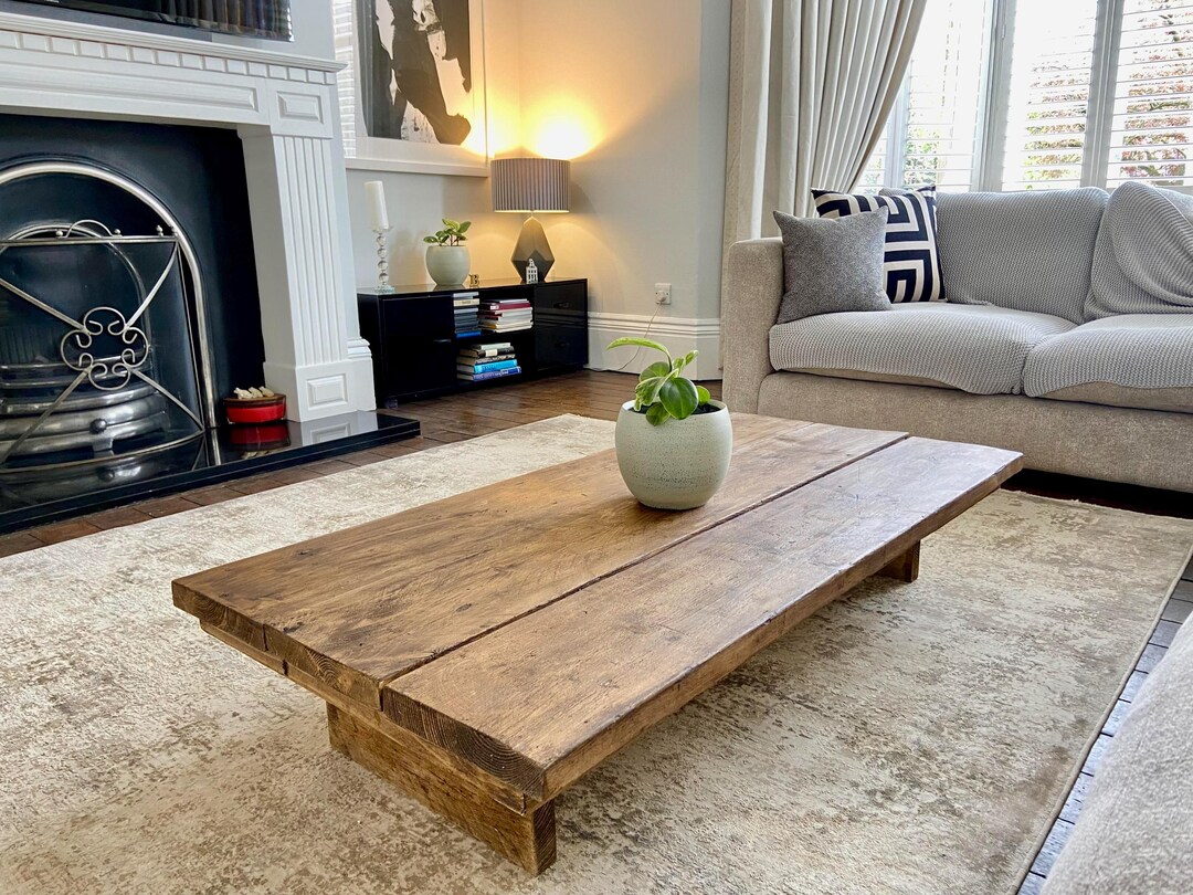 Handmade Scaffold Board Coffee Table ANTIQUE OAK - Etsy