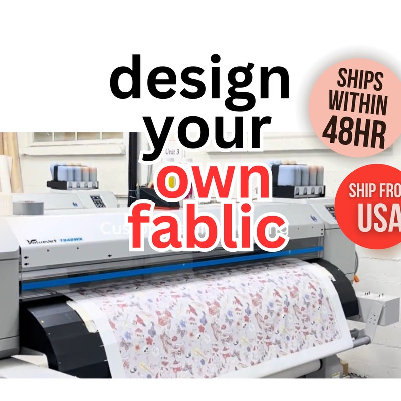 Printing on Fabric - Etsy