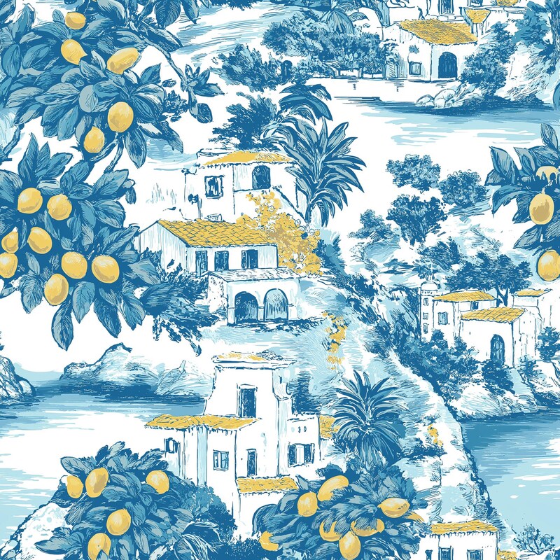 Toile Fabric - Etsy