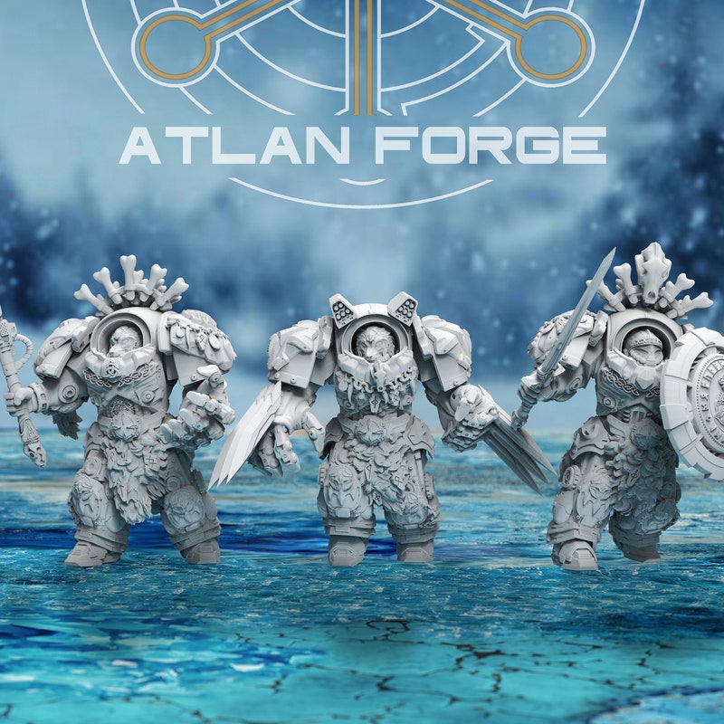 Space Wolf Stl - Etsy