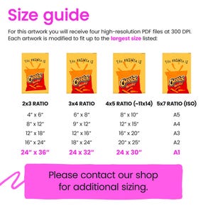 The Answer is Cheetos | Funny Illustration Print Wall Art Snack Lover ...