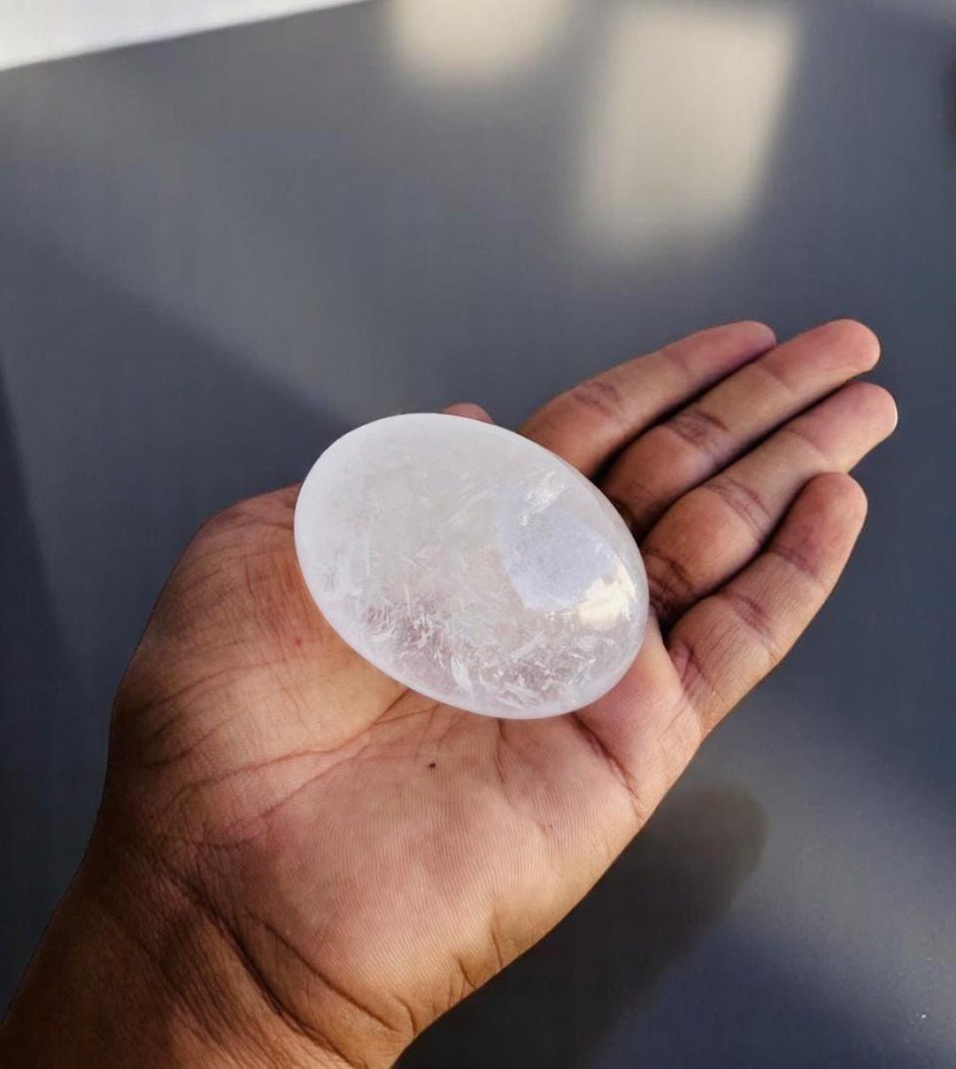 Clear Quartz Crystal Lingam Hand-carved Himalayan Shiva Lingam ...