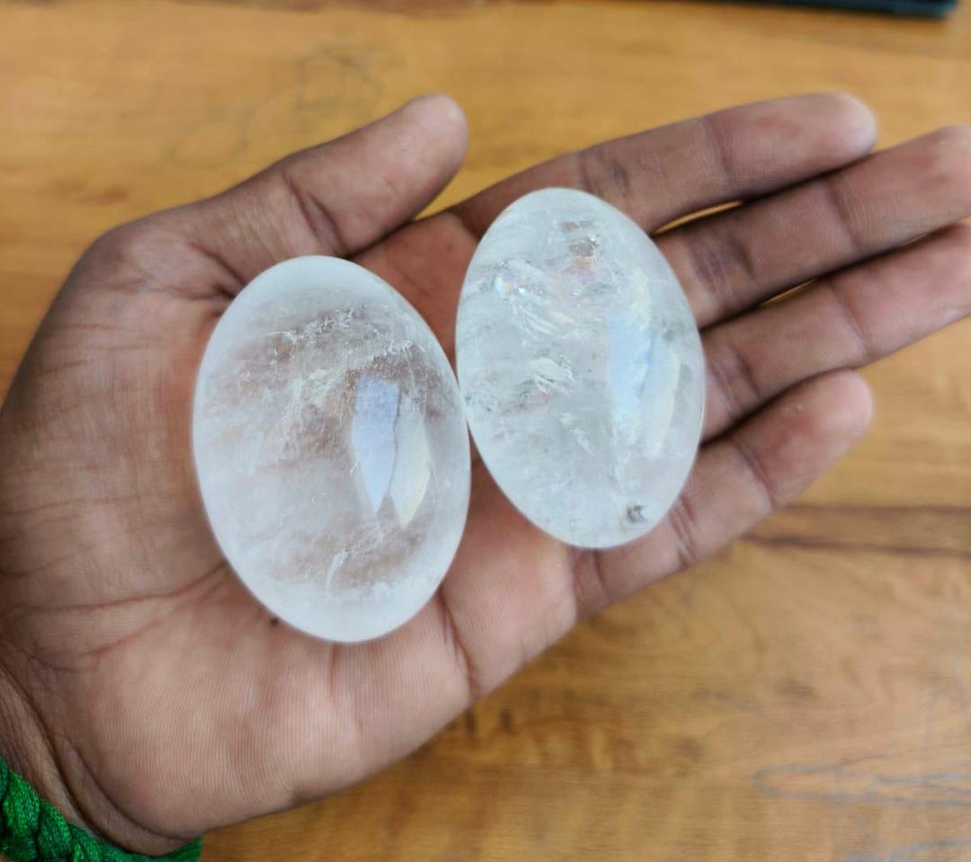 Clear Quartz Crystal Lingam Hand-carved Himalayan Shiva Lingam ...