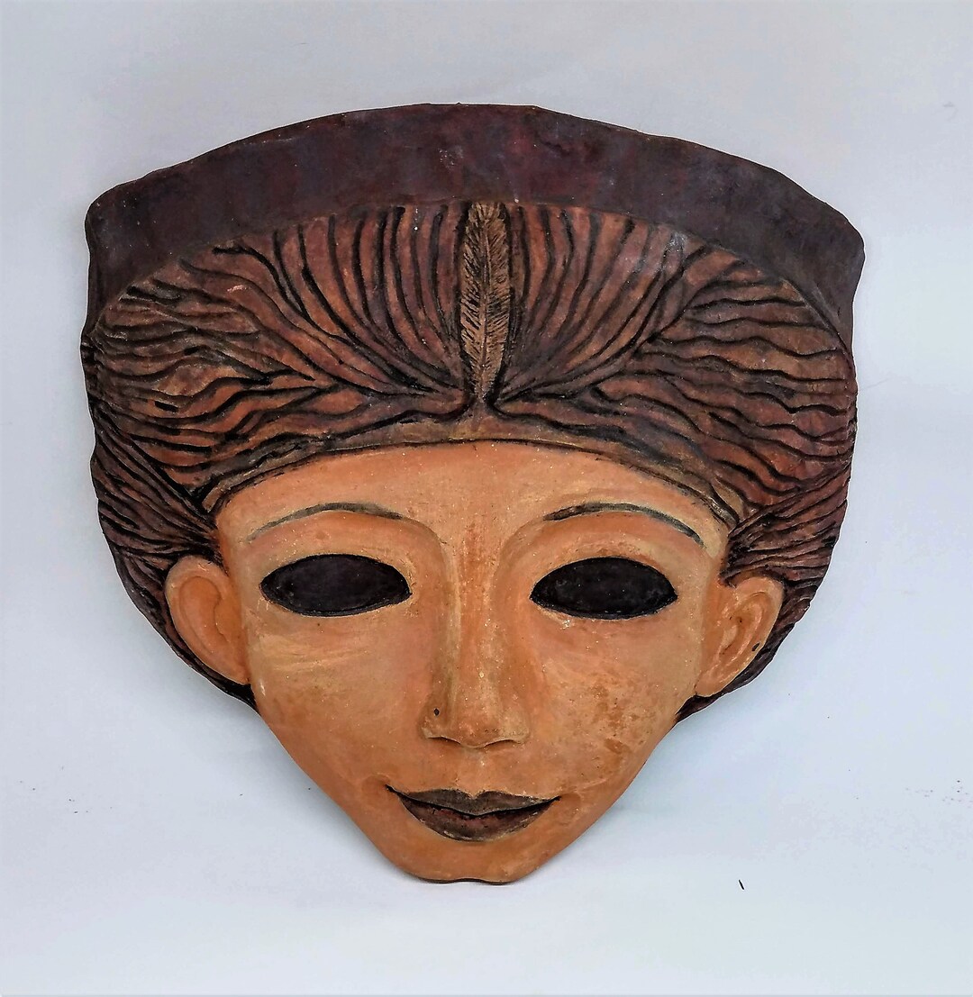 Rustic Primitive Goddess Face Wall Sculpture MADE TO ORDER - Etsy
