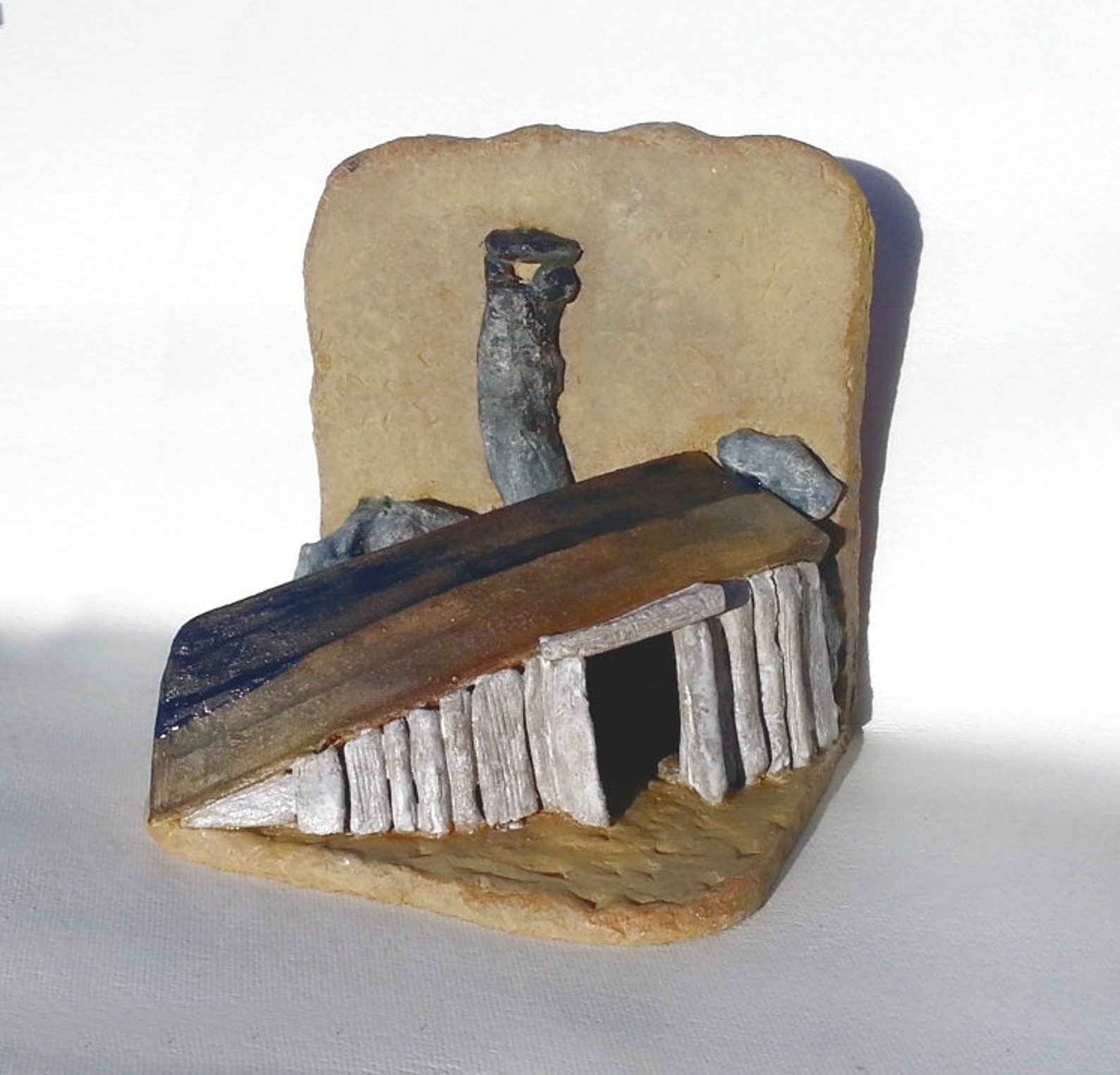 Boat House Ceramic Beach Bum Castaway Beach Hut Bookend One of - Etsy