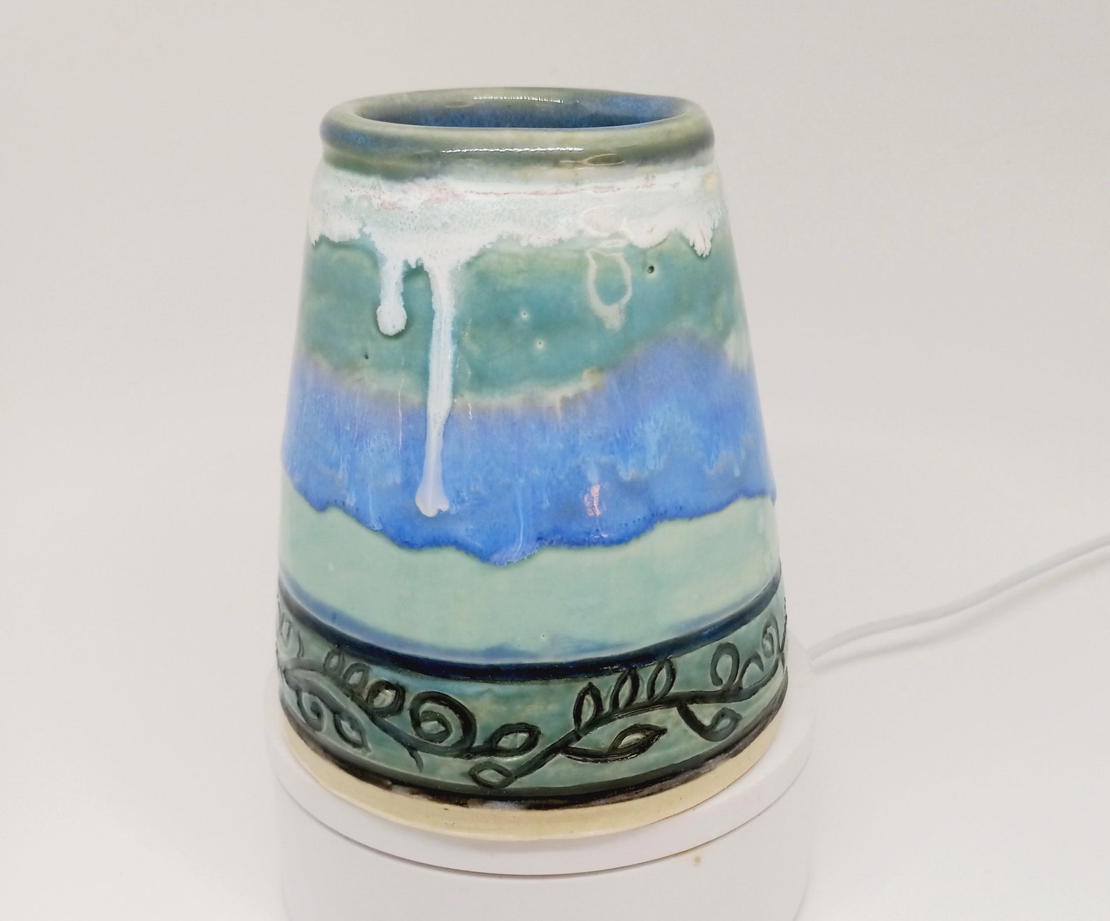 Porcelain Sea Theme Art Vase Ceramic Pottery - Etsy