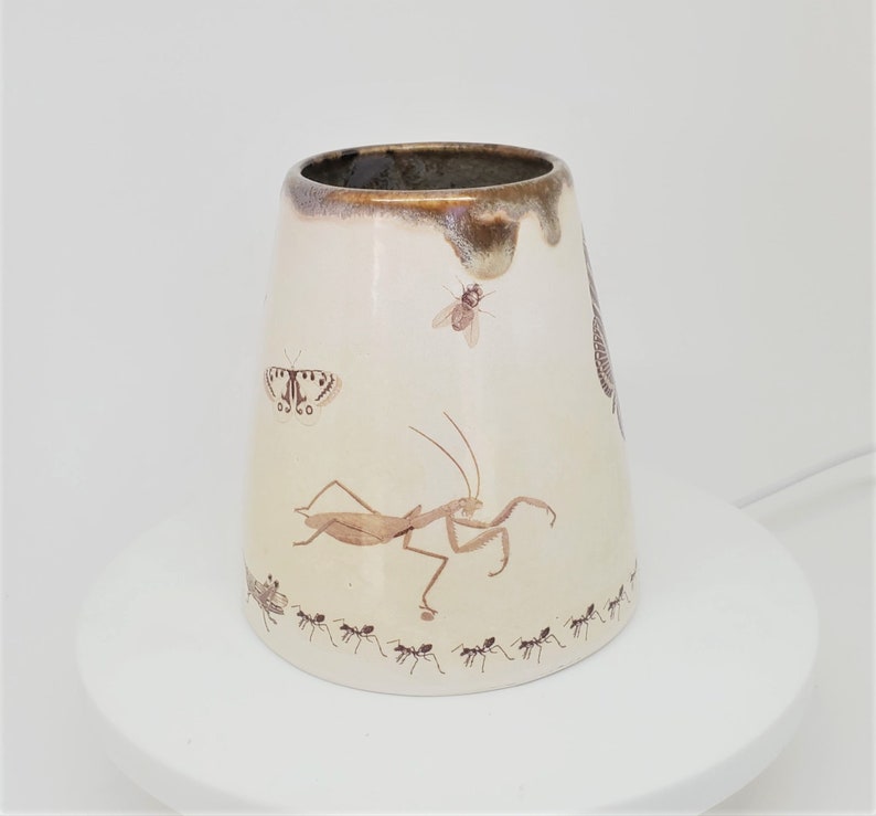 Bug Mug Sepia Ceramic Extra Large 16 Oz Handmade Ceramic - Etsy