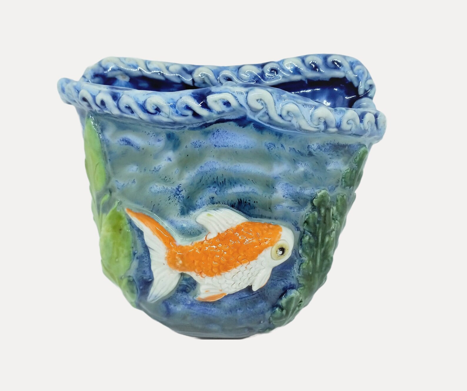 Goldfish Pot, Fine Ceramic Pottery - Etsy