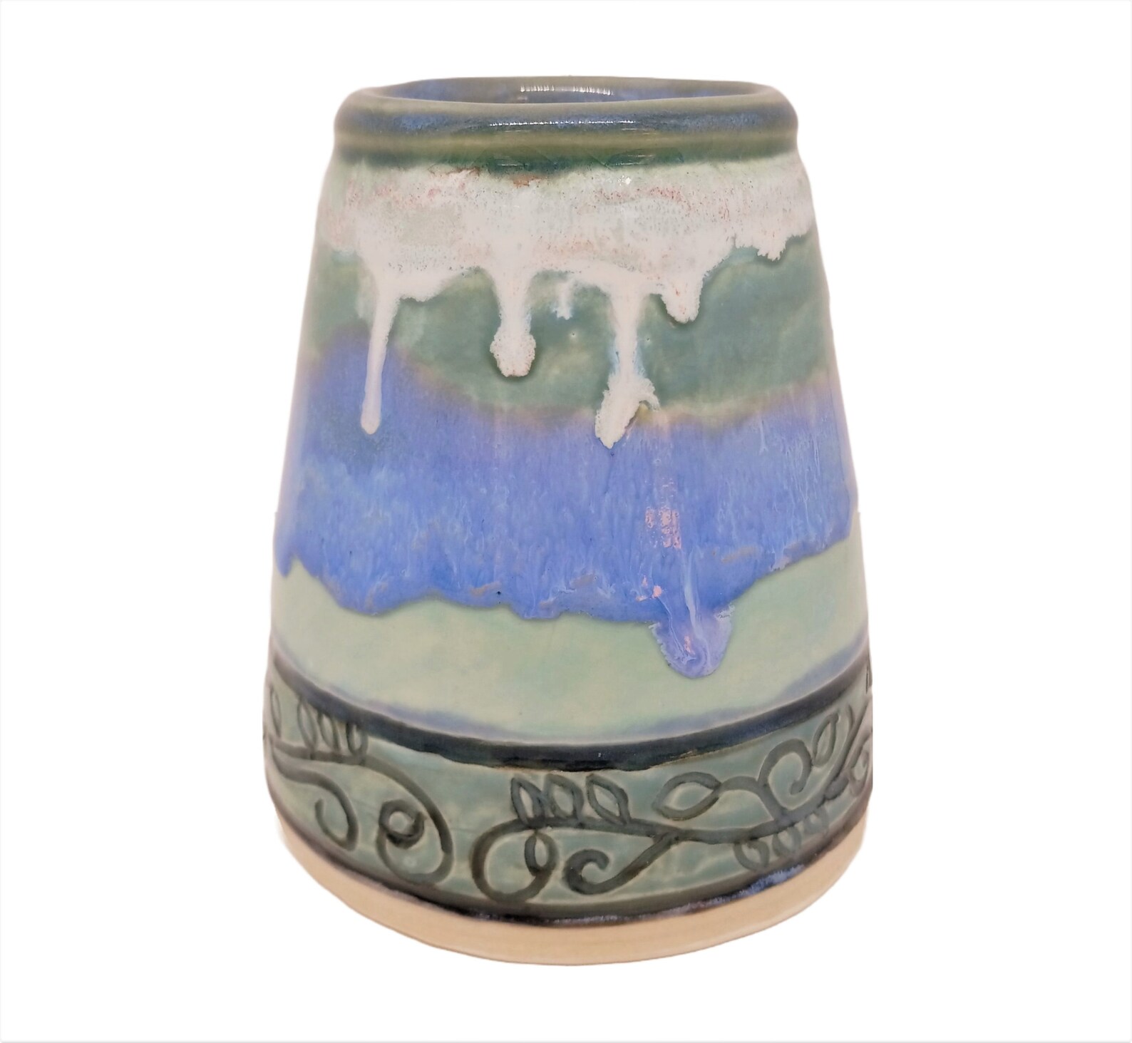 Porcelain Sea Theme Art Vase Ceramic Pottery - Etsy