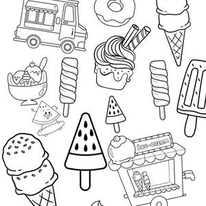 Summer Coloring Sheet Bundle for Mindfulness, Stress Relief, Creative ...