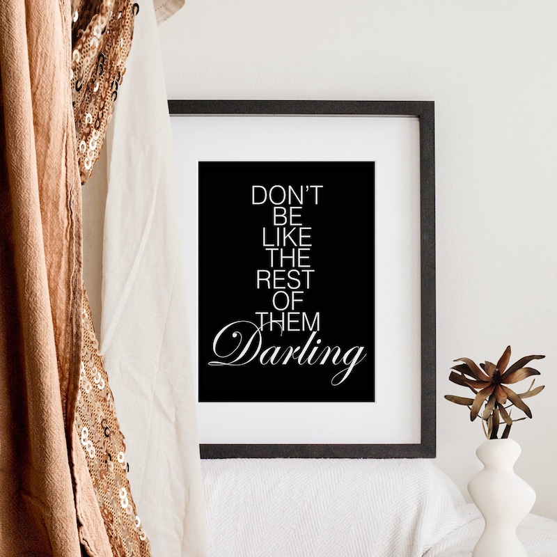 Darling Quote - Etsy
