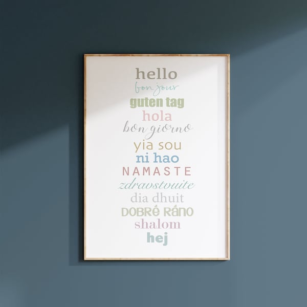 Different Languages - Etsy
