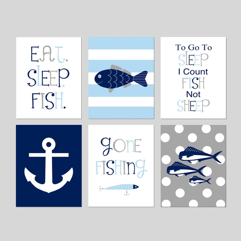 Eat Sleep Fish - Etsy