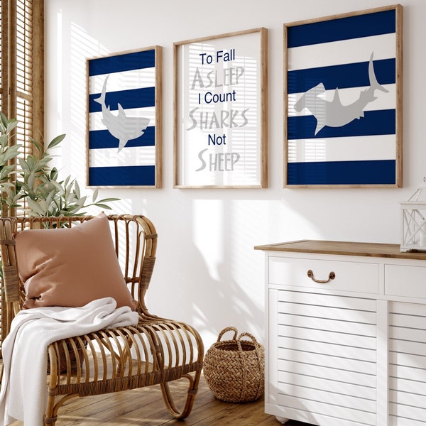 Shark Room Decor - Etsy