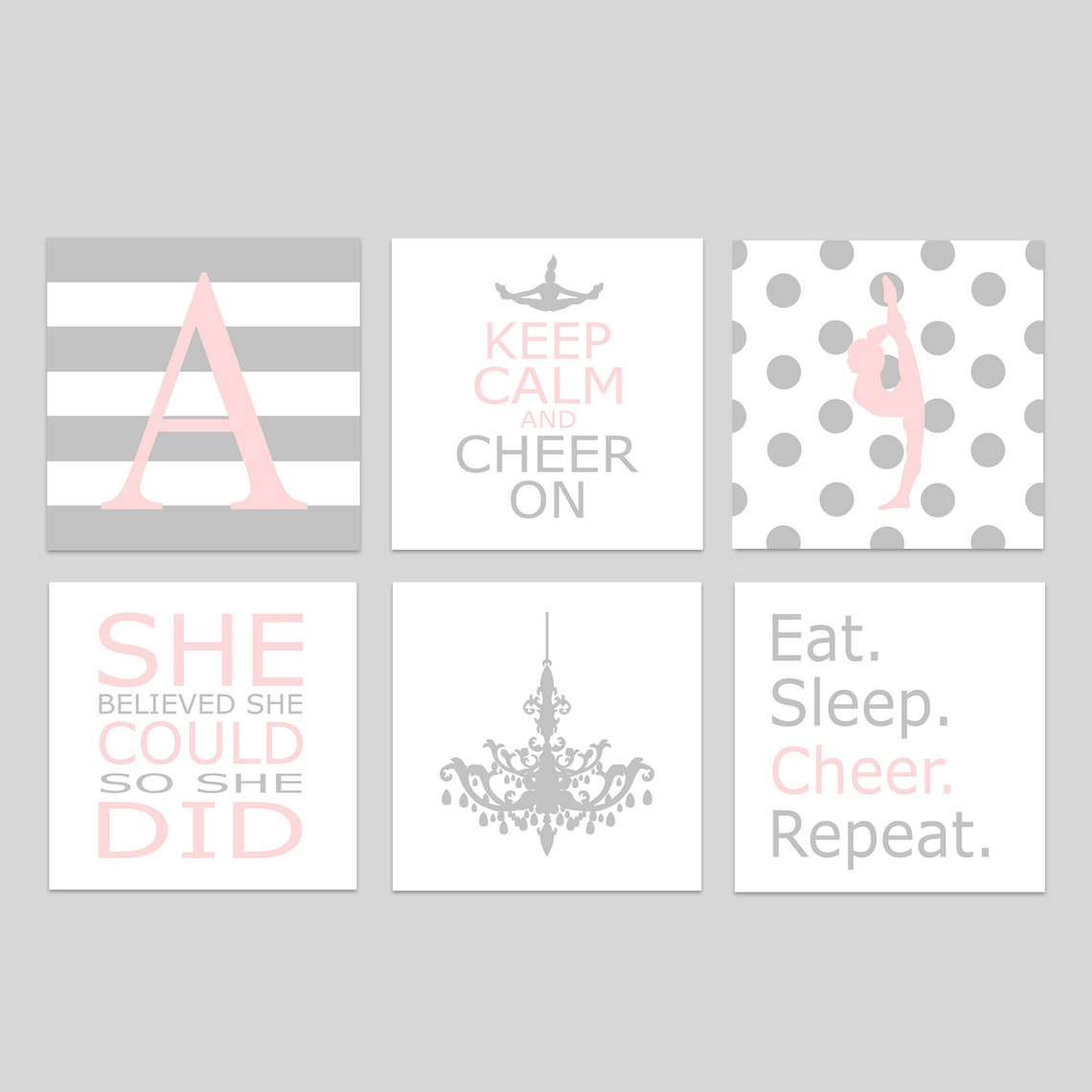 Cheerleader Room Decor, Cheerleading Decor, Cheer Room Decor, Cheer ...