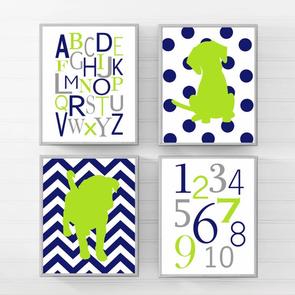 Navy Blue Lime Green - Etsy