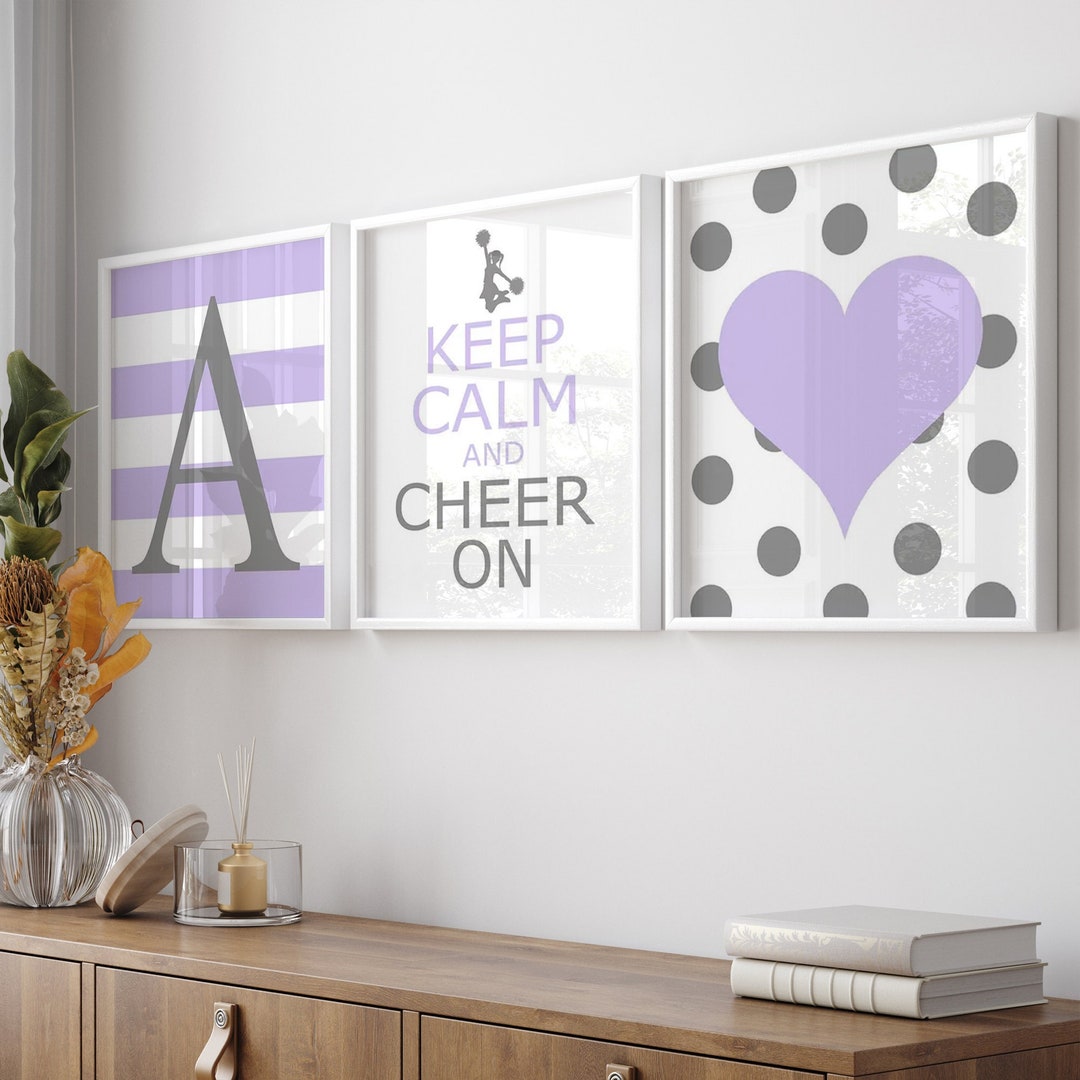 Cheer Decor, Cheerleading Decor, Cheerleader Decor, Cheer Wall Art ...