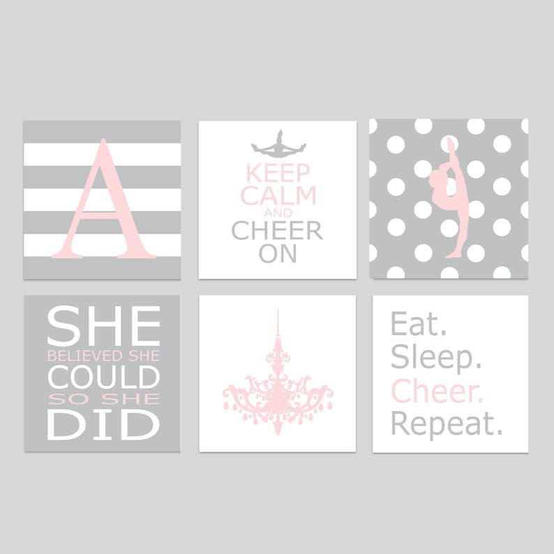 Cheerleader Room Decor, Cheerleading Decor, Cheer Room Decor, Cheer ...