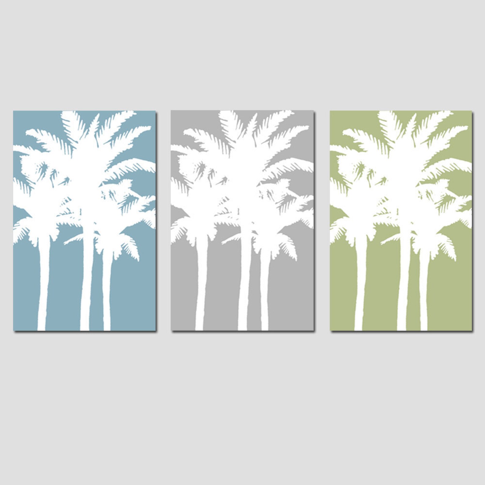 Palm Tree Print Palm Tree Wall Art Tropical Prints Modern - Etsy