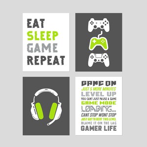 Video Game Decor, Gamer Wall Art, Video Game Decorations, Gamer Room ...