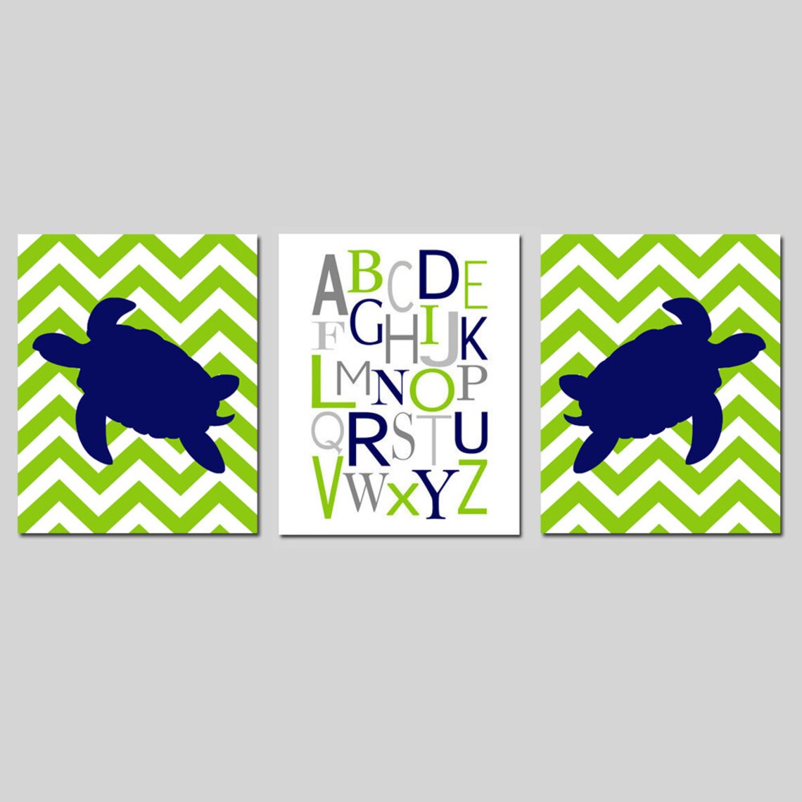 Turtle Nursery Decor Turtle Prints Turtle Room Decor Turtle | Etsy