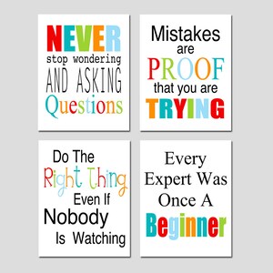 Classroom Wall Decor, Classroom Wall Art, Playroom Quotes, Decor for ...