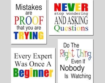 Classroom Decor Classroom Wall Art Back to School Art - Etsy