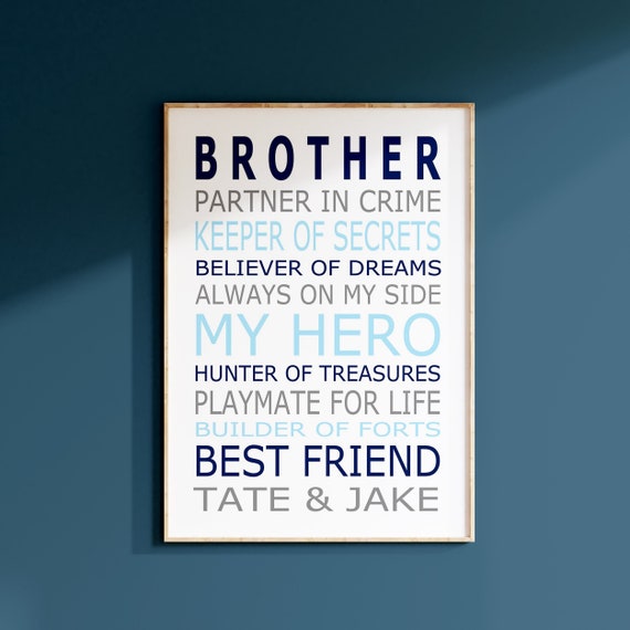 Printable Brother Quotes