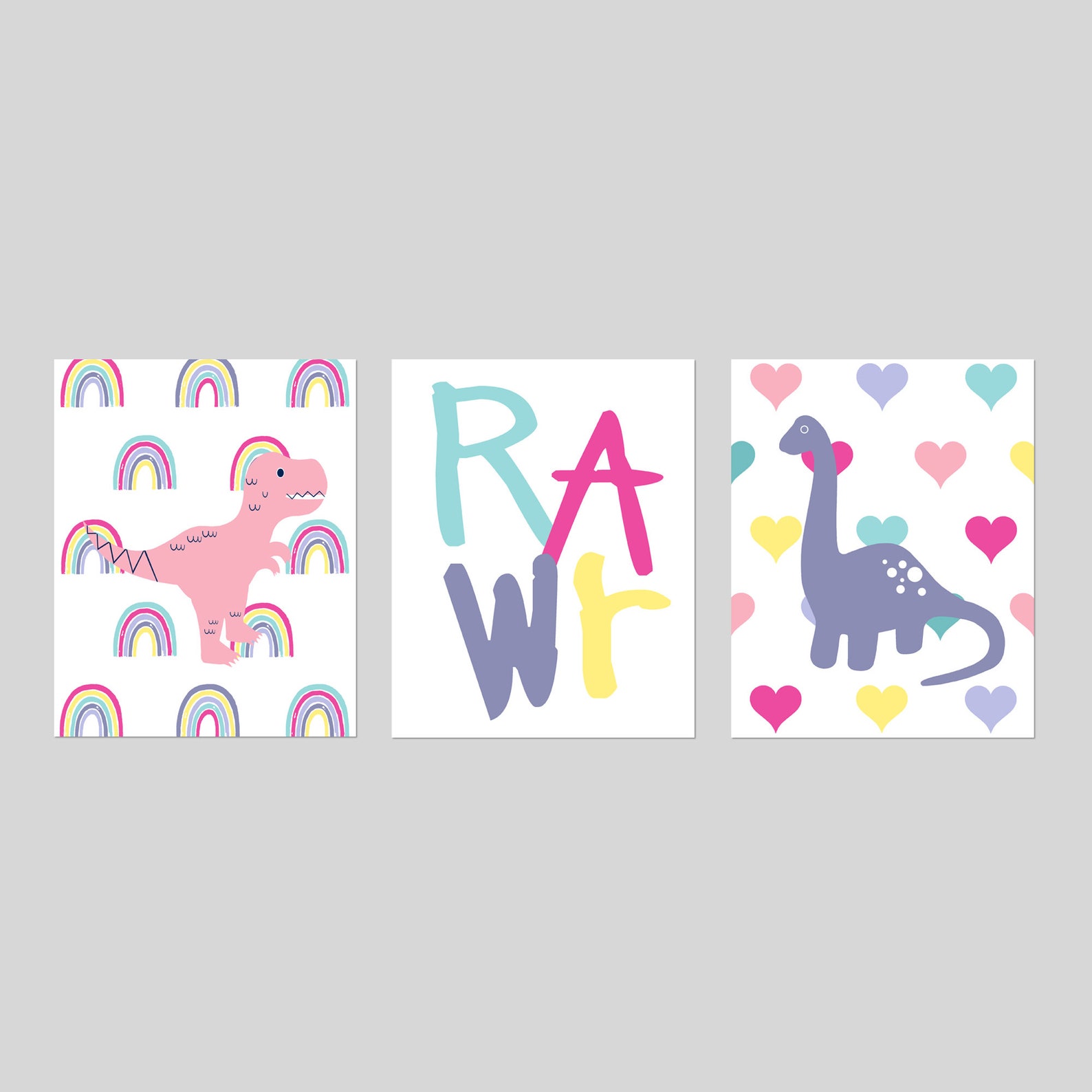 Girls Dinosaur Decor Girls Dinosaur Room Decor Girls - Etsy