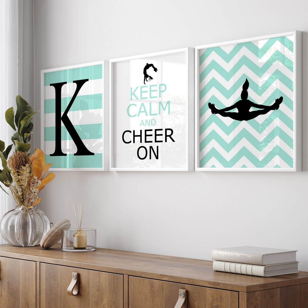 Cheerleading Prints, Cheerleading Decor for Bedroom, Cheerleader Gifts ...