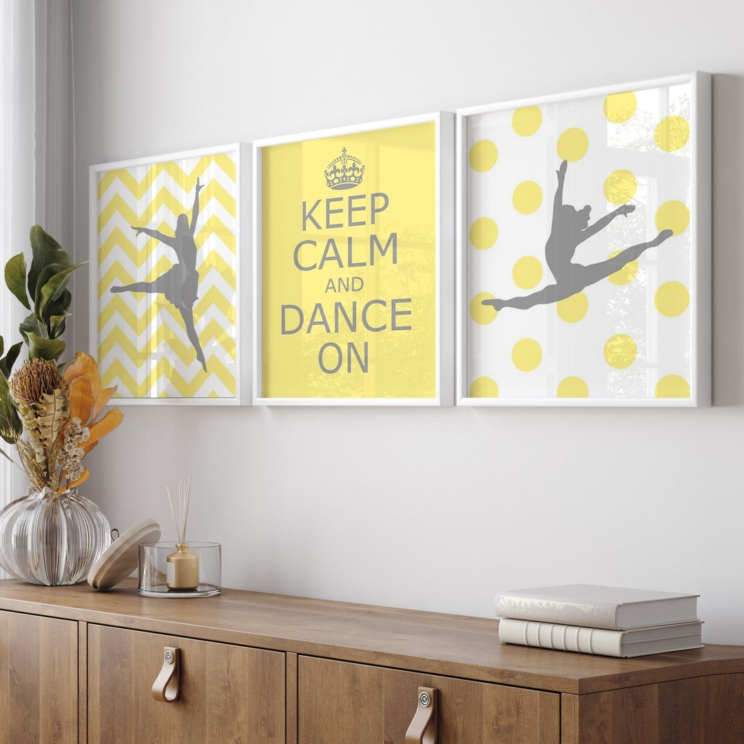 Dance Wall Art for Girl Room Decor, Dance Bedroom Decor, Tween Girl Art ...