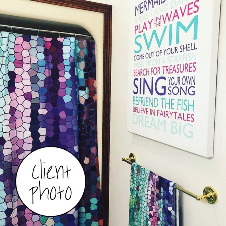 MERMAID RULES Quote Mermaid Bedroom Decor Mermaid Wall Art | Etsy