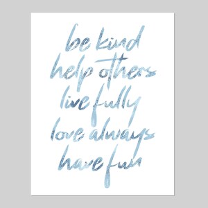 Teen Girl Wall Decor Blue, Quotes for Girls Room, Teenage Girl Room ...