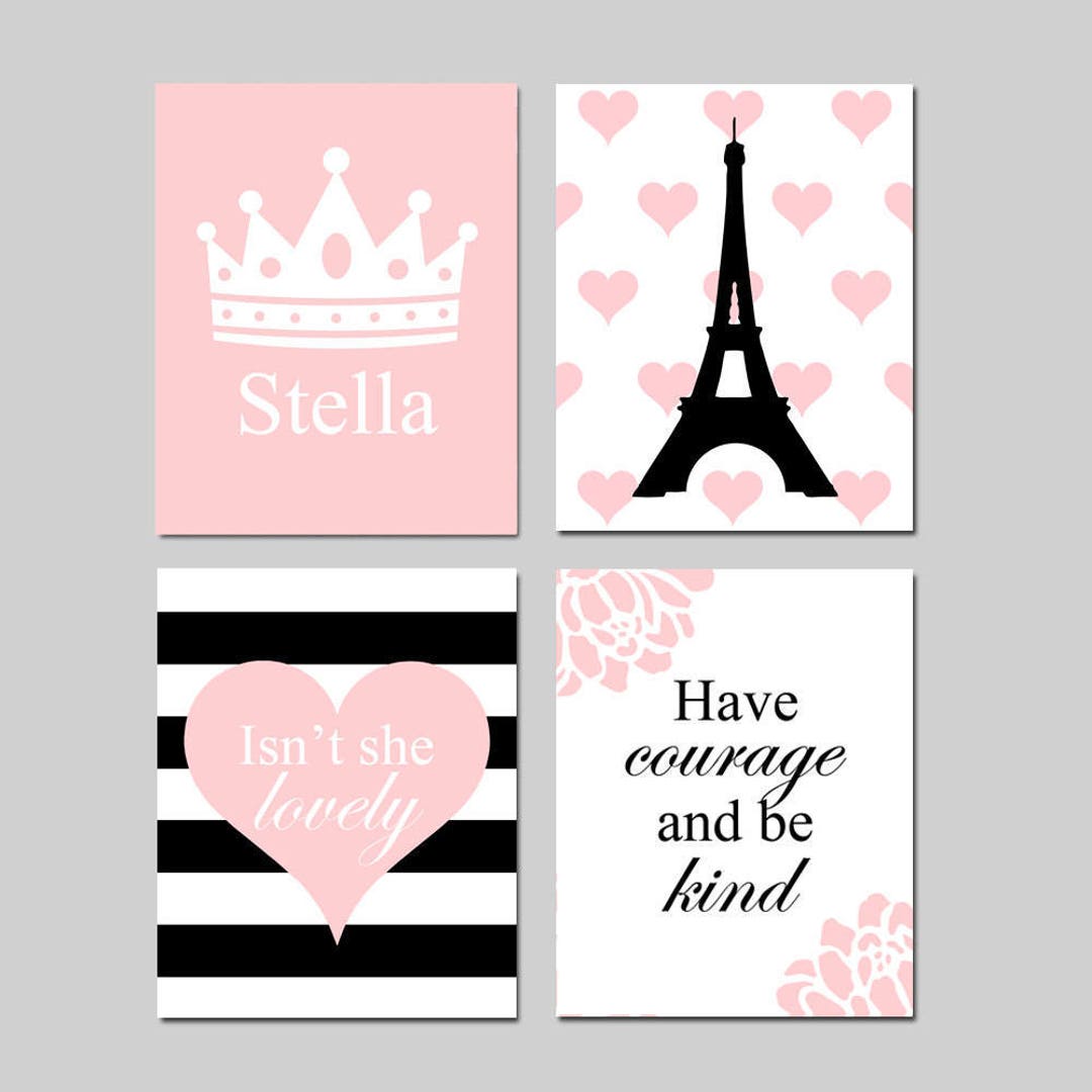 Paris Wall Art, Paris Bedroom Decor, Girl Bedroom Art, Paris Bedroom ...