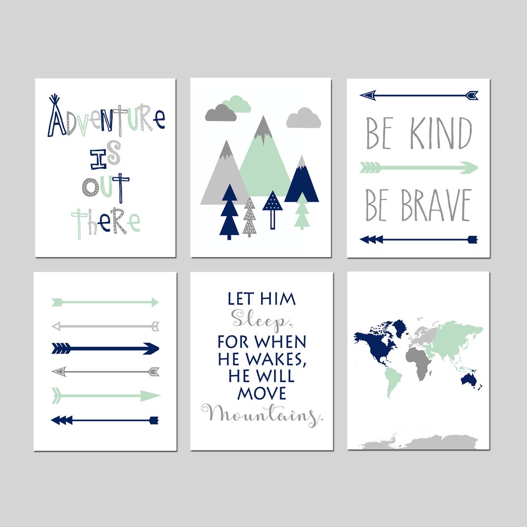 Adventure Nursery Decor Boy - Adventure is Out There - Adventure Decor ...