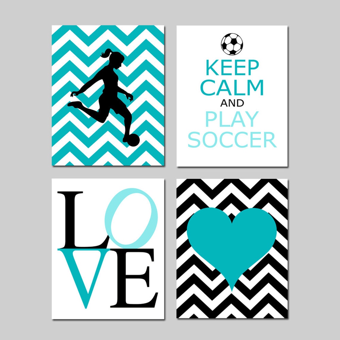 Girl Soccer Decor Girl Soccer Art Girl Room Decor Girl Bedroom - Etsy