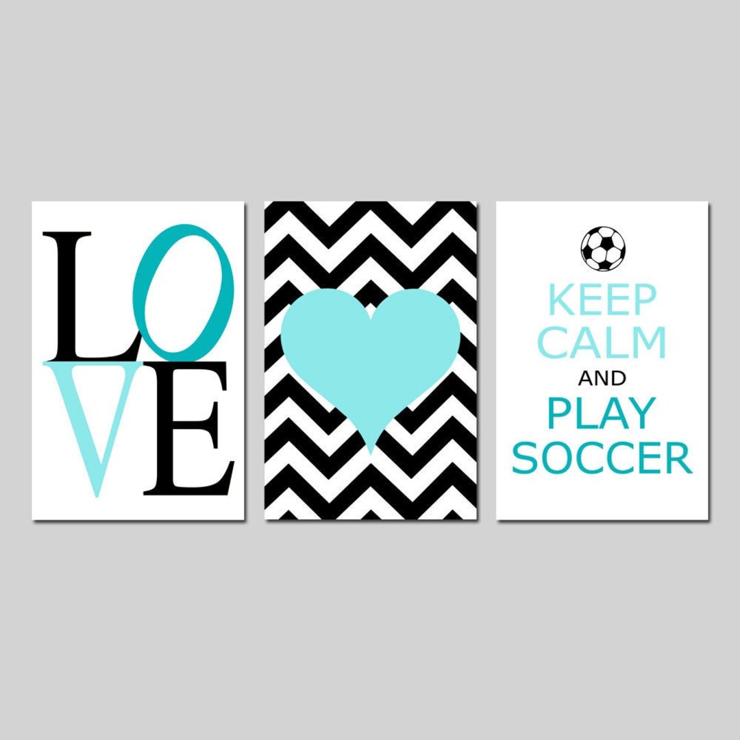 Soccer Decor for Girls Bedroom Decor Soccer Wall Art for Girl - Etsy