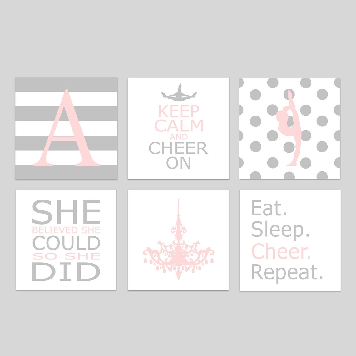 Cheerleader Room Decor, Cheerleading Decor, Cheer Room Decor, Cheer ...