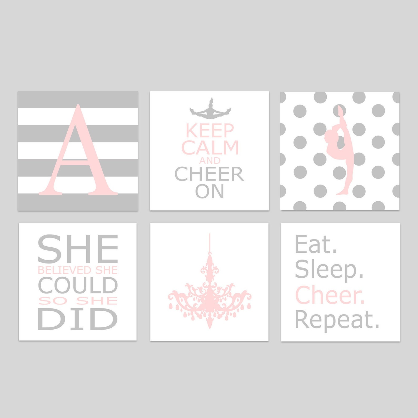 Cheerleader Room Decor, Cheerleading Decor, Cheer Room Decor, Cheer ...