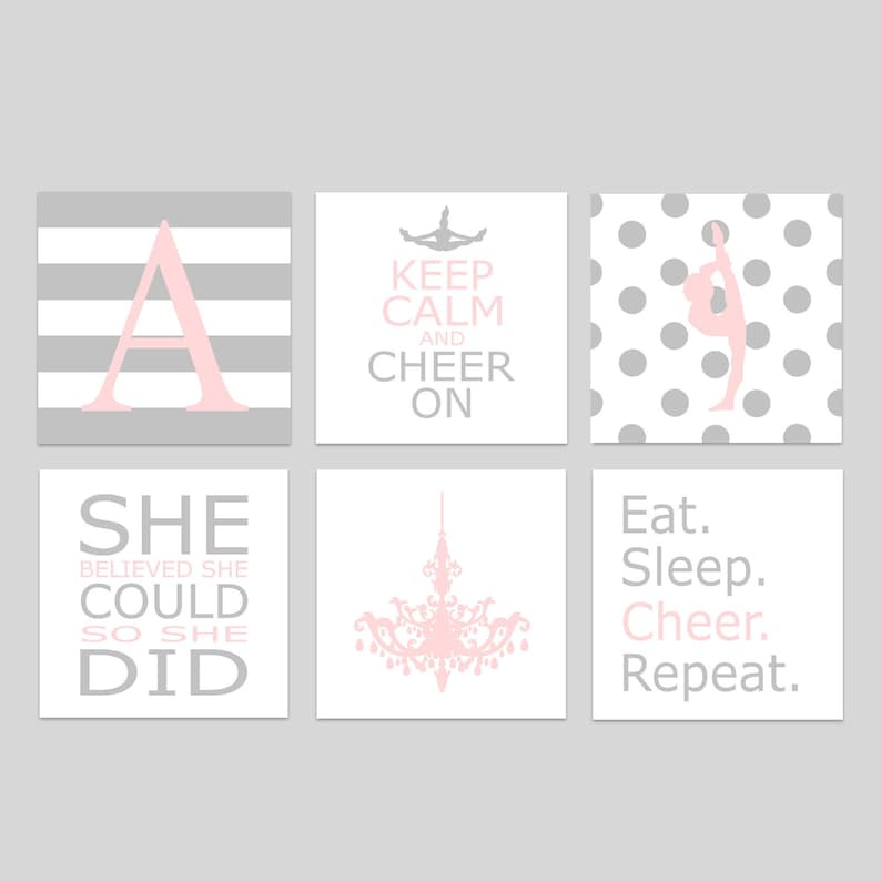 Cheerleader Room Decor, Cheerleading Decor, Cheer Room Decor, Cheer ...