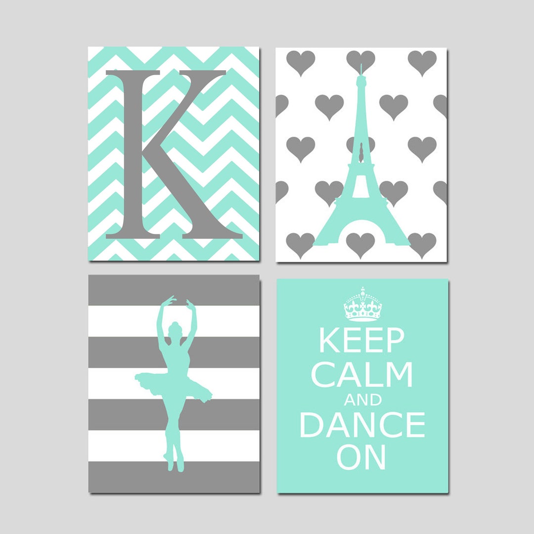 Dance Bedroom Decor - Dance Wall Art - Ballet Room Decor - Mint Girl ...