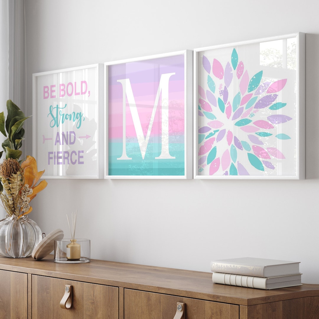 Tween Girl Wall Decor, Positive Quotes for Girls Room Decor, Tween Girl ...