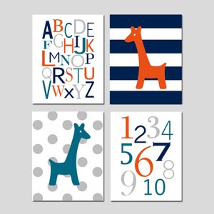 GIRAFFE Nursery Art Giraffe Nursery Decor, Giraffe Baby Room Decor ...