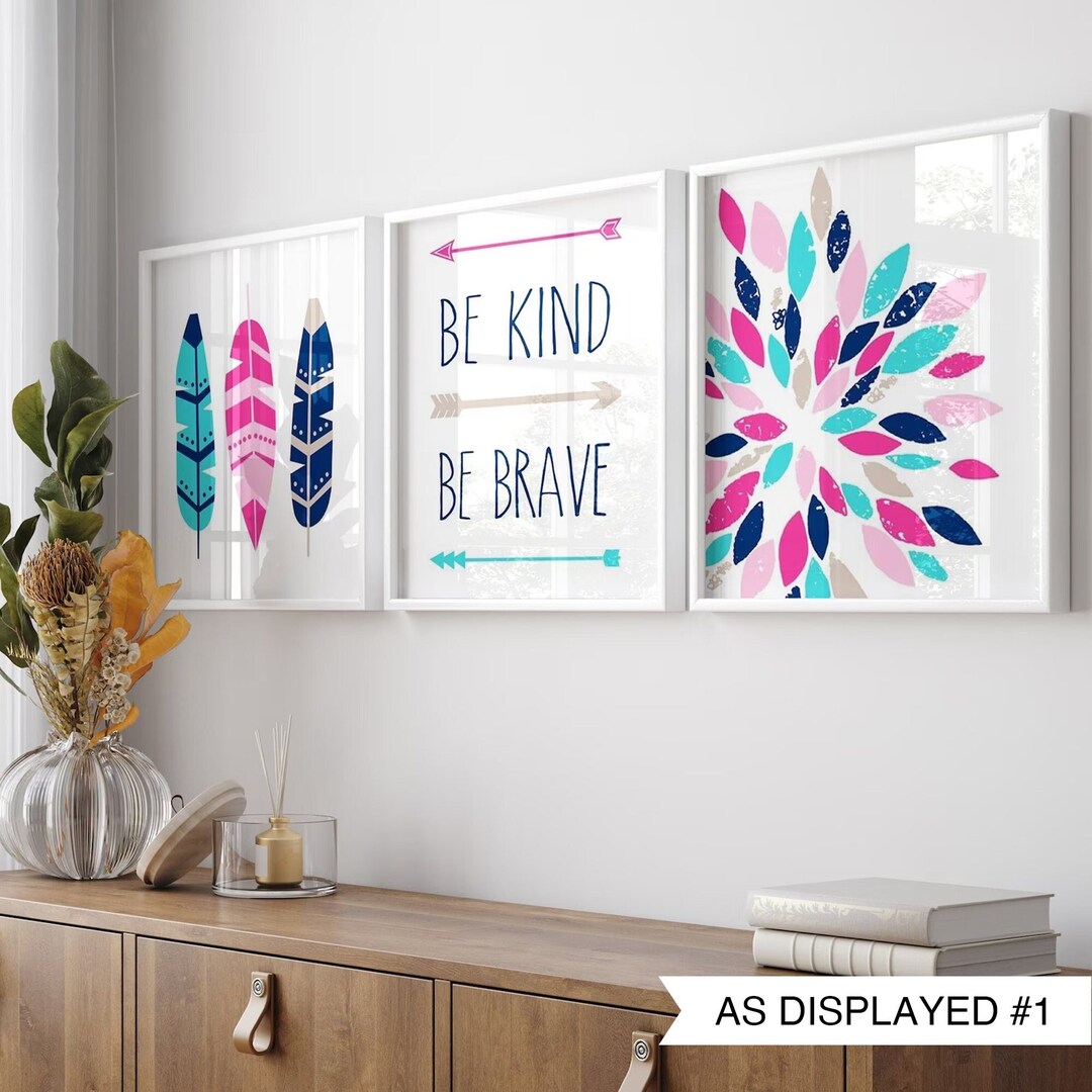 Girl Bedroom Wall Decor Tween Girl Room Decor Teenage Girl Room Decor ...