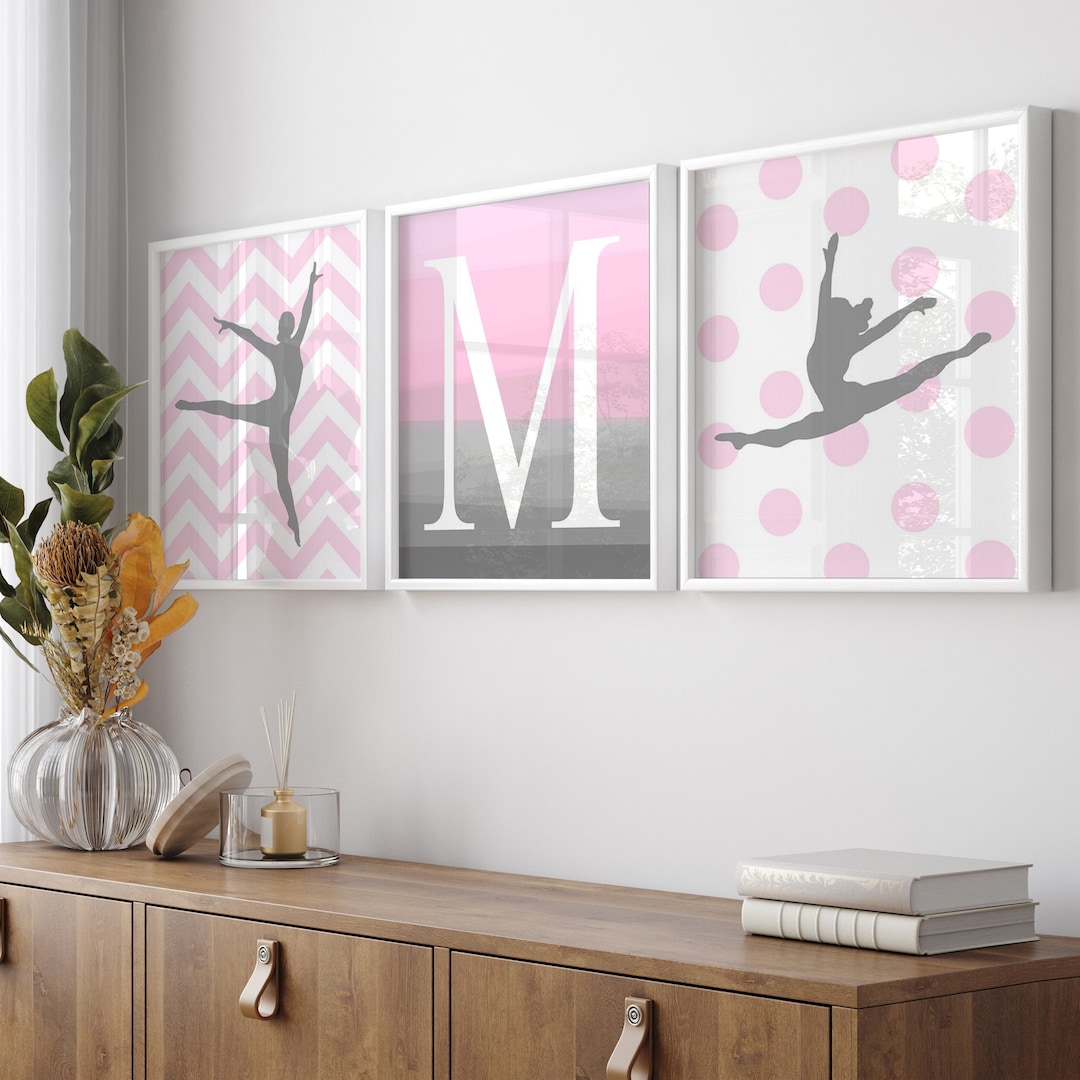 Girls Dance Gifts, Dance Room Decor, Ballet Wall Art, Young Girl Room ...